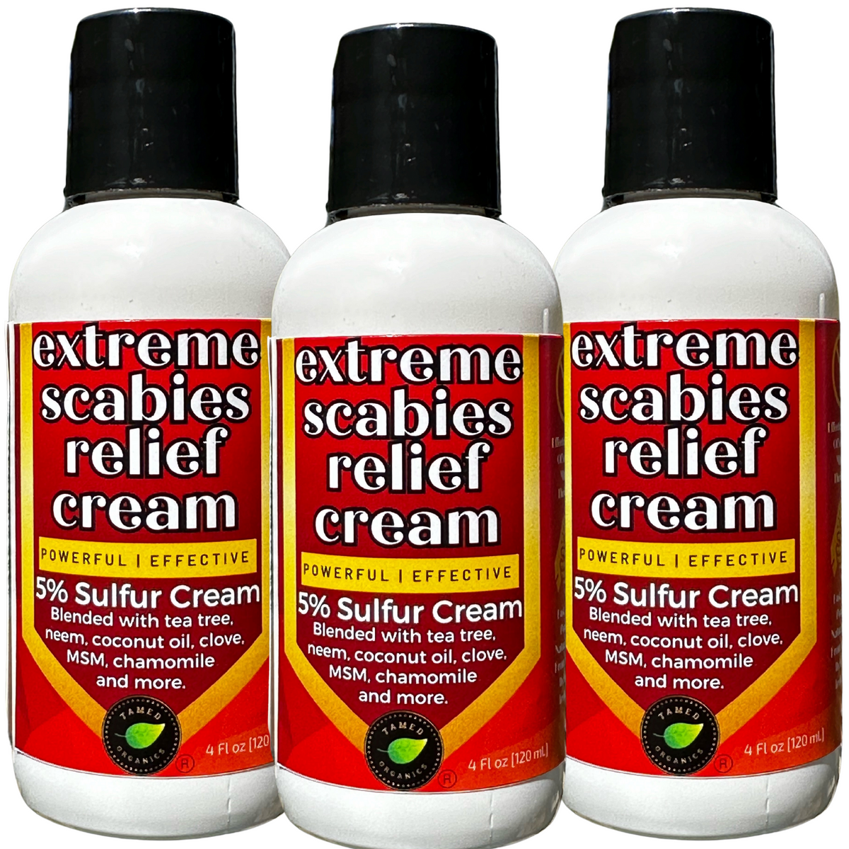Extreme Scabies Relief Cream – Tamed Organics Natural Solutions